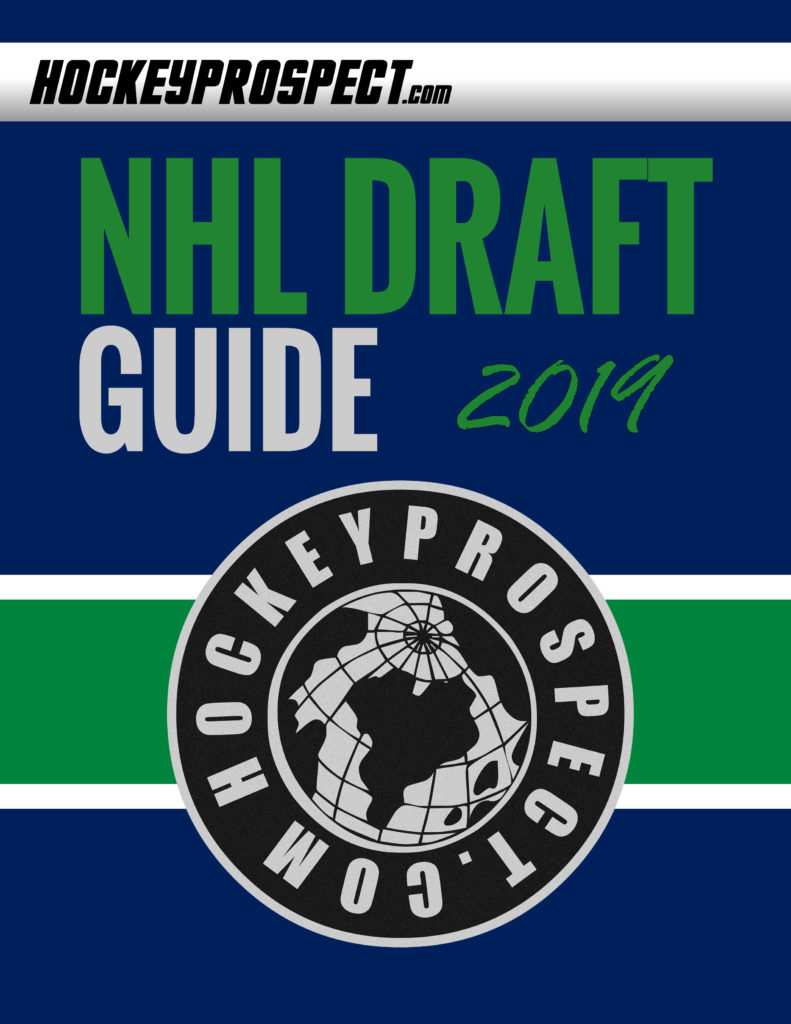 2019 NHL Draft Guide (PDF Instant Download) - HockeyProspect.com