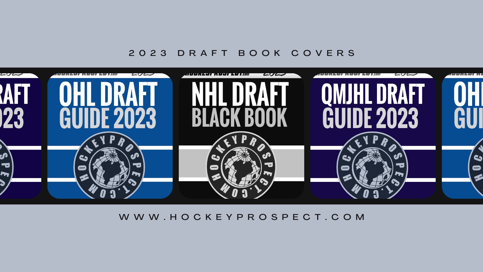2023 HockeyProspect.com Draft Book Covers - HockeyProspect.com